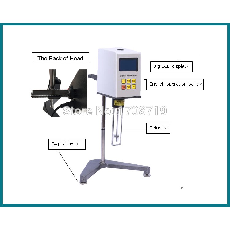 Jual Alat Ukur Viscometer Digital Viscosity meter Viskositas | Shopee ...