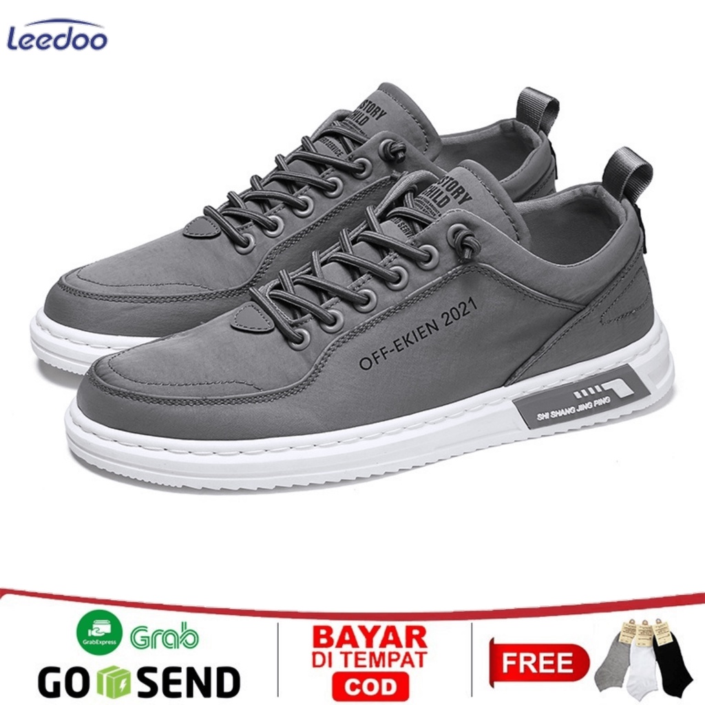 Jual Leedoo Sepatu Pria Sport Running Shoes Sepatu Sneakers Pria Casual Fashion Kerja MC112 ...