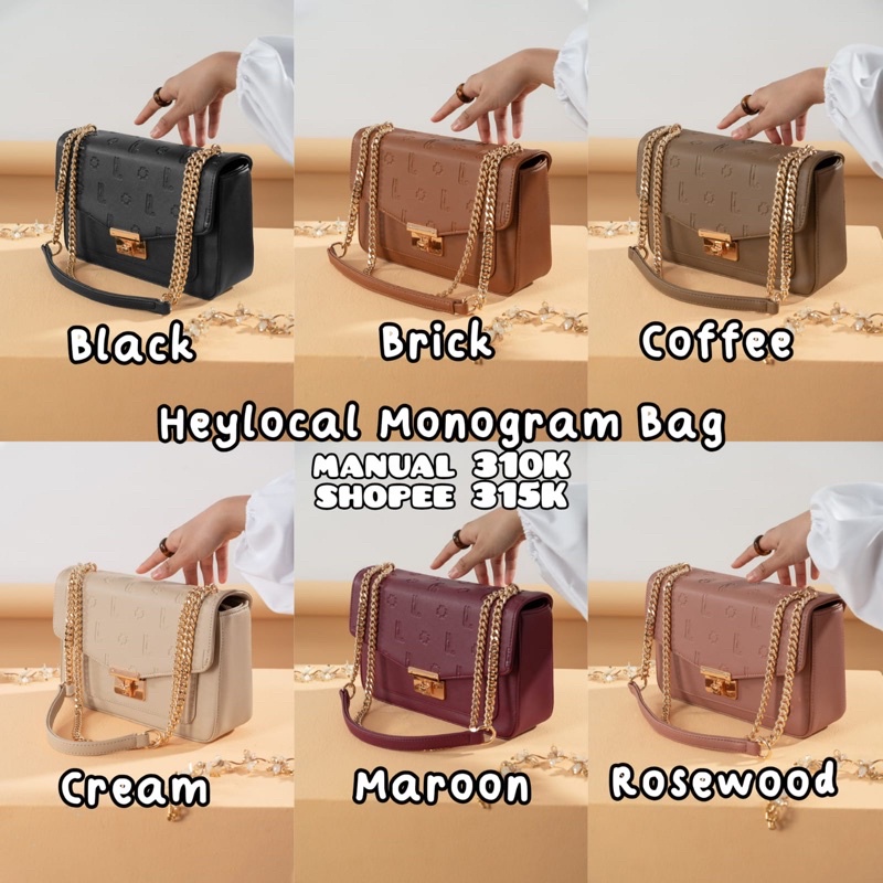 Jual OPEN JASTIP MONOGRAM BAG BY HEYLOCAL ID LOCAL ID Indonesia|Shopee ...