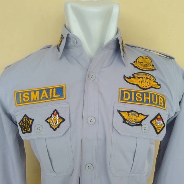 Jual Baju PDL Dishub / Baju PDL Dinas Perhubungan / Kemeja PDL Dishub ...