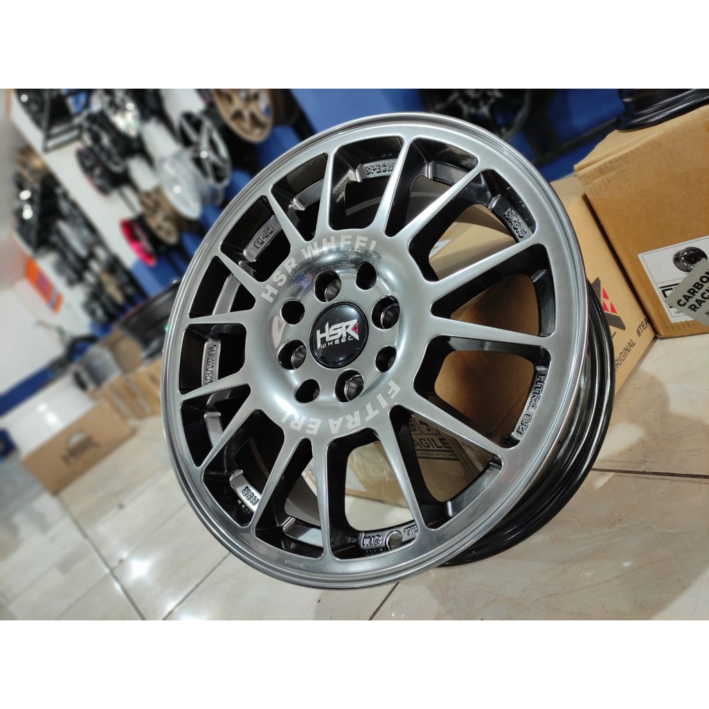 Jual Velg Mobil Ring 15 Pelk Racing Baru R15 Lebar 6.5 Offset 42 Hyper ...