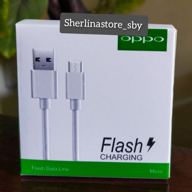 Jual Kabel Data Oppo Micro USB Ori Fast Charging A71 A83 A37 A39 A3S ...