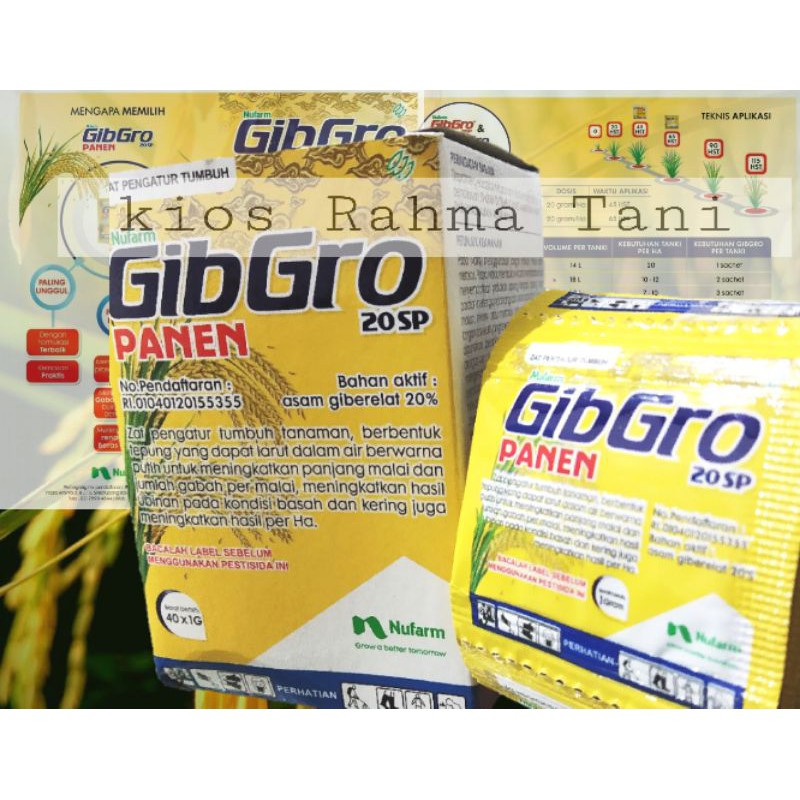 Jual GibGro panen 20 SP /sachet ( 1 gr ) | Shopee Indonesia