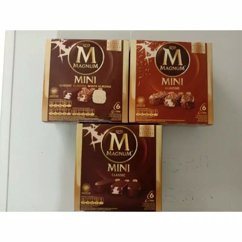 Magnum Mini Almond Stick Ice Cream (Box Of 6) | atelier-yuwa.ciao.jp