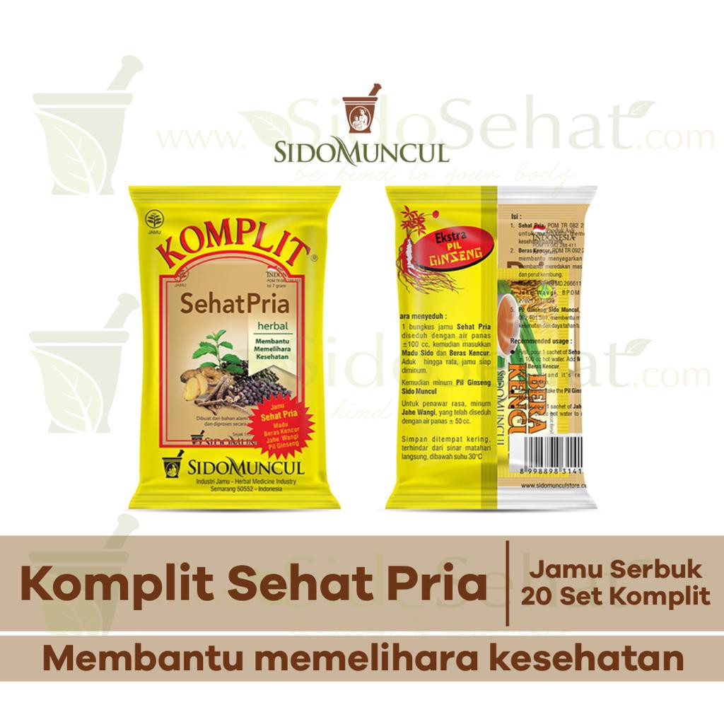 Jual Jamu Sehat Pria Komplit SidoMuncul | Shopee Indonesia Jual Jamu Sehat Pria Komplit SidoMuncul | Shopee Indonesia