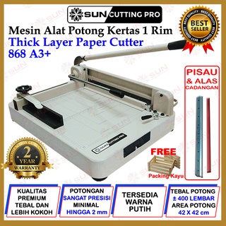 Jual Mesin Pemotong Kertas 1 rim A3 868 - Thick Layer Paper Cutter 868 ...