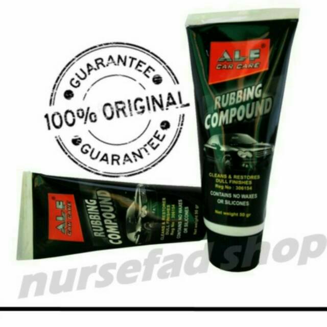 Jual ALF Rubbing Compound/ Compound Poles Mobil & Motor 50gr Indonesia ...