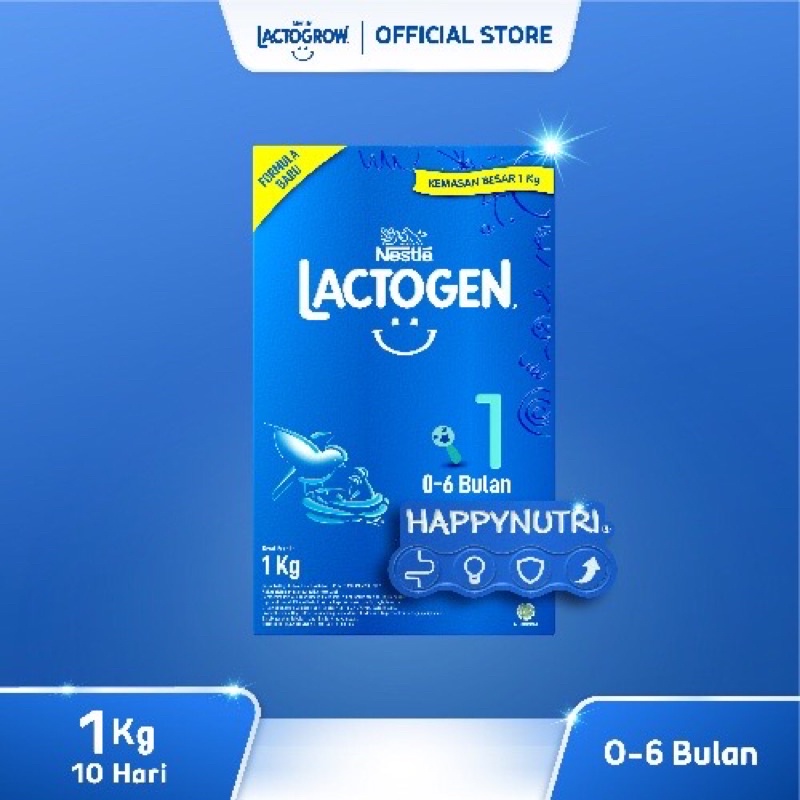 Jual Susu Lactogen 1 box 1kg | Shopee Indonesia