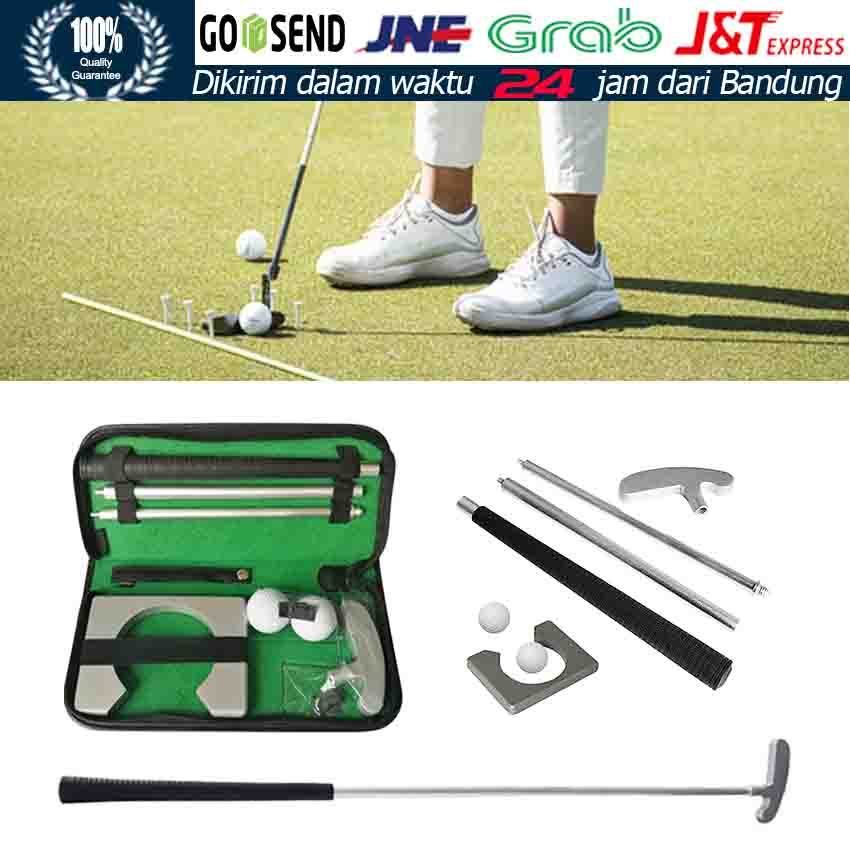 Jual Golf Putter Putting Trainer Peralatan Golf Kit Latihan Aksesoris ...