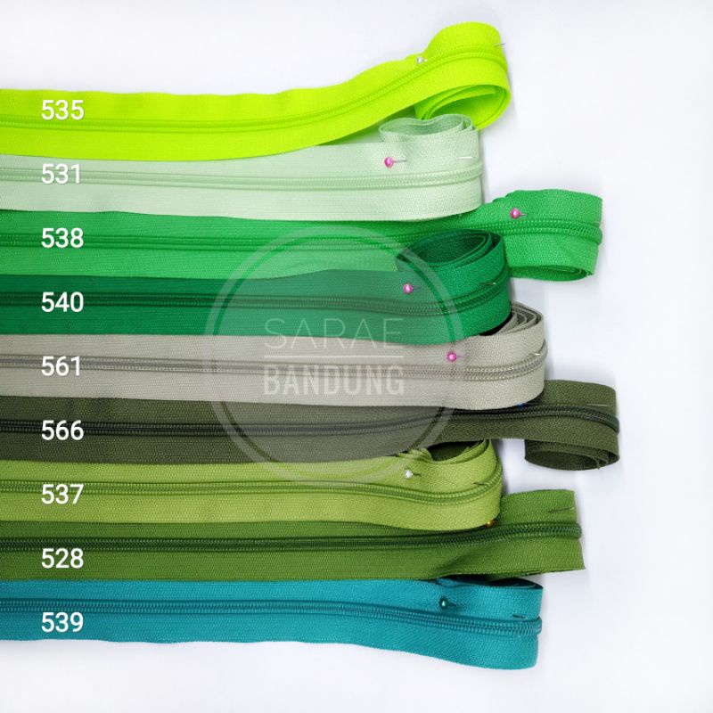 Jual YKK Ritsleting/Sleting 05 Coil/Gigi Lembut LINK 02 (METERAN) | Shopee Indonesia