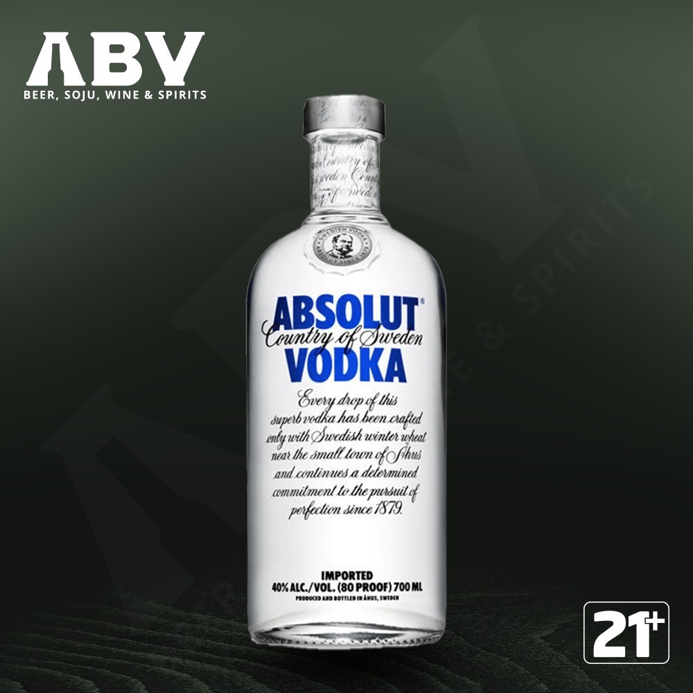 Jual Absolut Blue Vodka 750ml | Shopee Indonesia