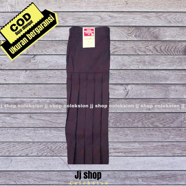 Jual Bayar di tempat SERAGAM SEKOLAH ROK PANJANG PRAMUKA COKLAT SD, SMP ,SMA REMPEL LIPIT TURUN ...