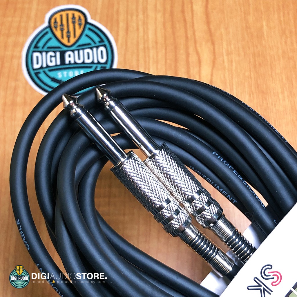 Jual Kabel Jack Gitar & Bass Akai Mono - Cable Instrumen Audio 6.5mm TS ...