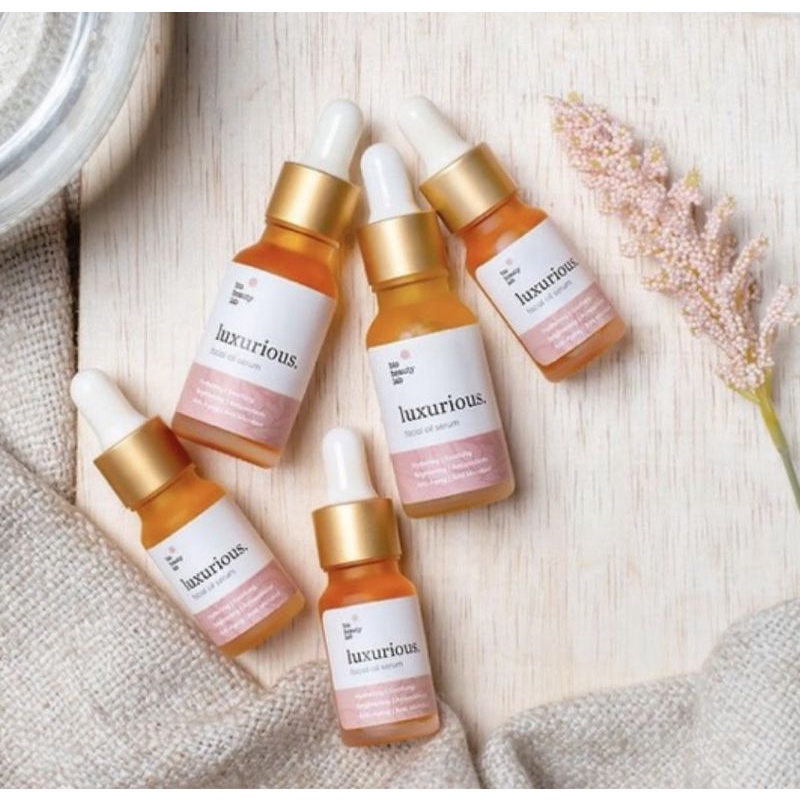 Jual LUXURIOUS FACIAL OIL SERUM BIOLAB 5ML / ACNE TREATMENT FACIAL OIL ...