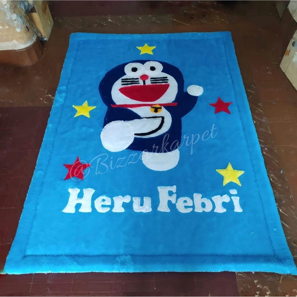 Jual Karpet Bulu Rasfur Karakter Kartun Custom 150 x 200 x 5cm | Shopee ...