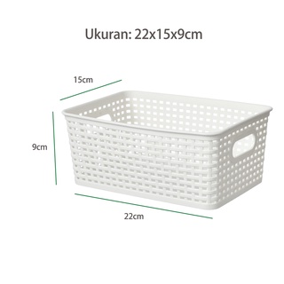 Jual MINISO Keranjang Penyimpanan Kamar Mandi Tempat Kain Multifungsi ...