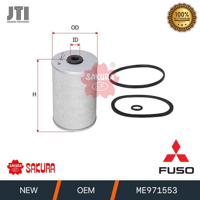 Jual FUEL FILTER SOLAR BAWAH MITSUBISHI FUSO CANTER COLT DIESEL ...