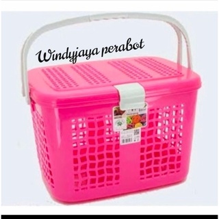 Jual Keranjang RIO MALVIN 1528 Green leaf (P 42,4xL,32,5xT 41 Cm ...