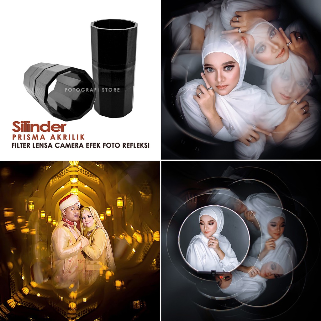 Jual FILTER LENSA PRISMA AKRILIK BUKAN KACA ANTI PECAH DAN HASIL ...