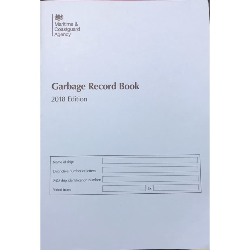 Jual Buku Garbage Record Book Logbook - TSO - 2018 edition Indonesia ...
