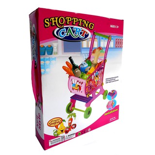 Jual Mainan Troli Anak Keranjang Belanja Trolley Toko Shopping Cart ...