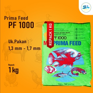 Jual Pakan Benih Ikan Lele Gurame Nila MS Prima Feed PF 1000 Repack 1 ...