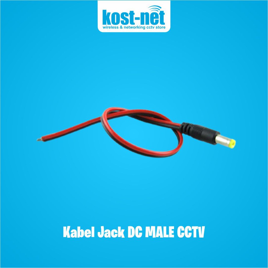 Jual Kabel JACK DC MALE untuk CCTV atau POE Router Wifi | Shopee Indonesia