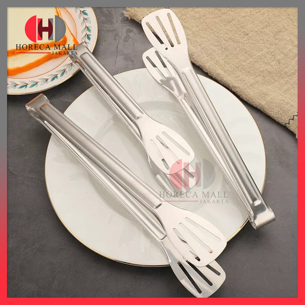 Jual Horeca Mall - Capitan Makanan Stainless Steel Jepitan Kue Pencepit ...