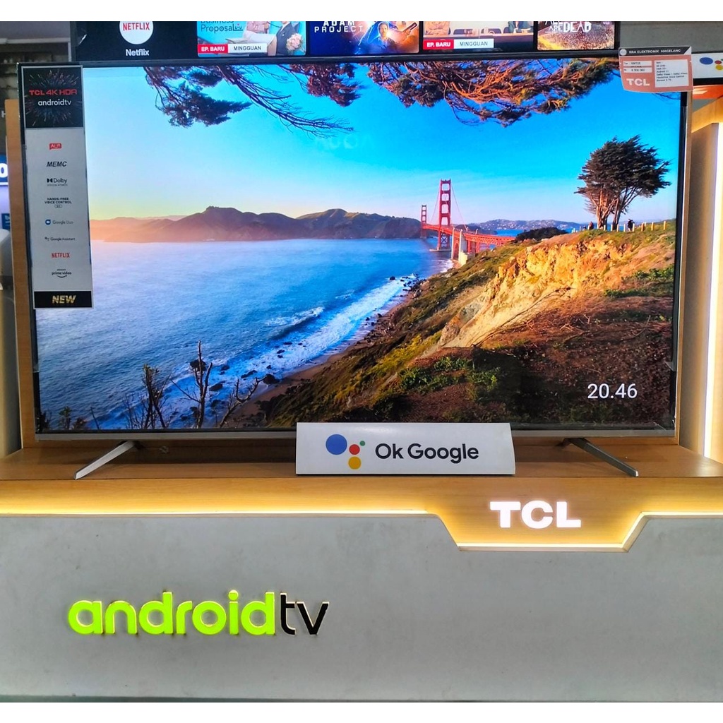 Jual TCL 55 inch Android 11 TV 4K UHD-Dolby Atmos 55P735 (2022) P735 ...