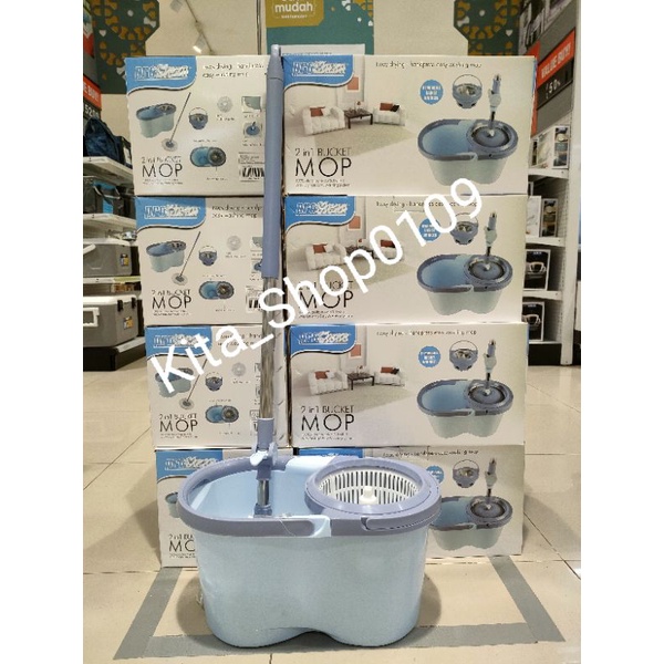 Jual Proclean Set alat pel putar 2 in 1 alat pel dengan ember ...