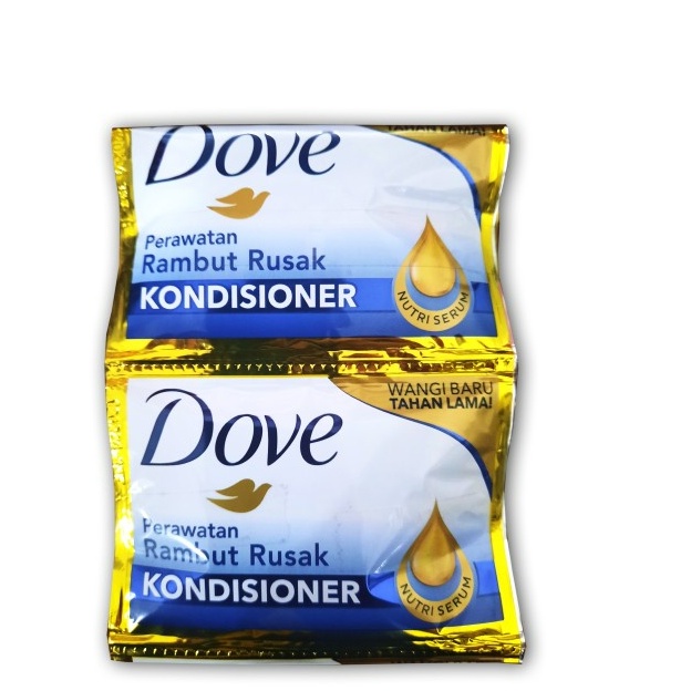 Jual Dove Conditioner Perawatan Rambut Rusak Kondisioner 9ml (Sachet) l ...
