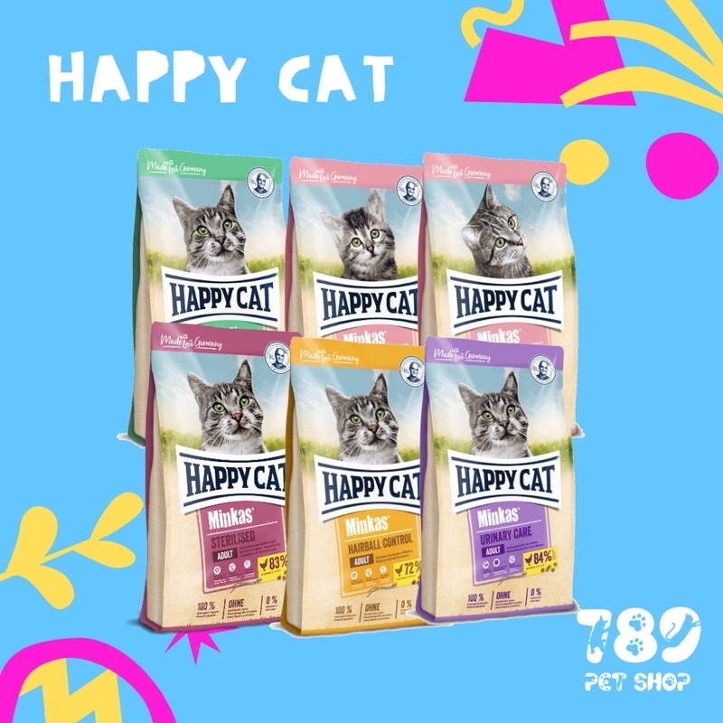 Jual Happy Cat MINKAS Kitten 10Kg / happy Cat Junior 10Kg/ Happy Cat Perfect Mix 10Kg / Happy ...
