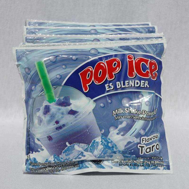 Jual Pop Ice Taro 1 Renceng | Shopee Indonesia