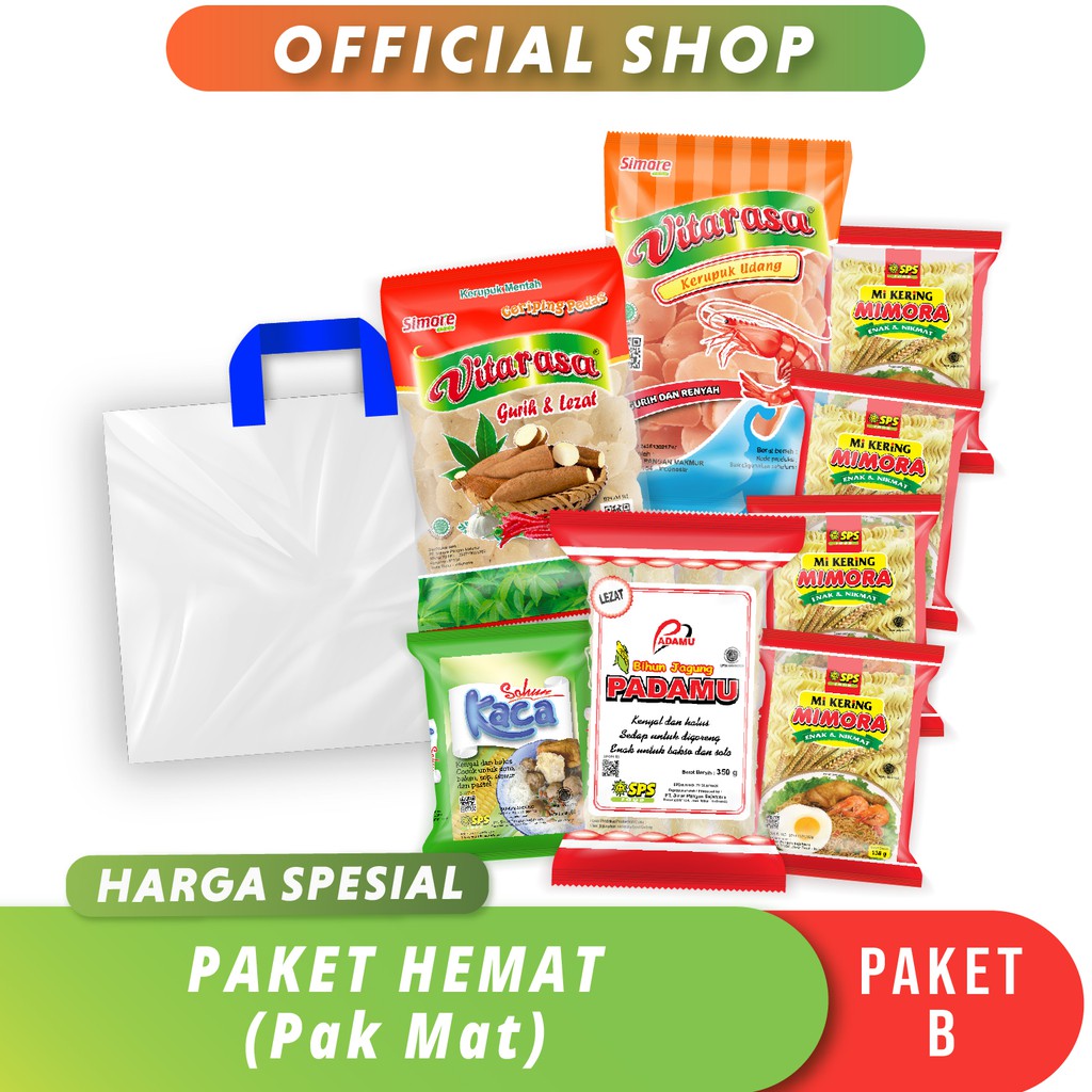 Jual Paket Hemat (Pak Mat) - Paket B | Shopee Indonesia Jual Paket Hemat (Pak Mat) - Paket B | Shopee Indonesia