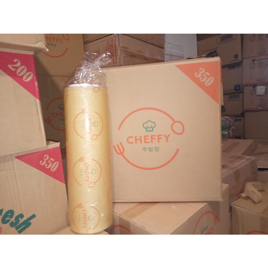 Jual 1 DUS ISI 6 ROLL CHEFFY WRAPPING ROLL 35 cm x 500 meter PLASTIK ...