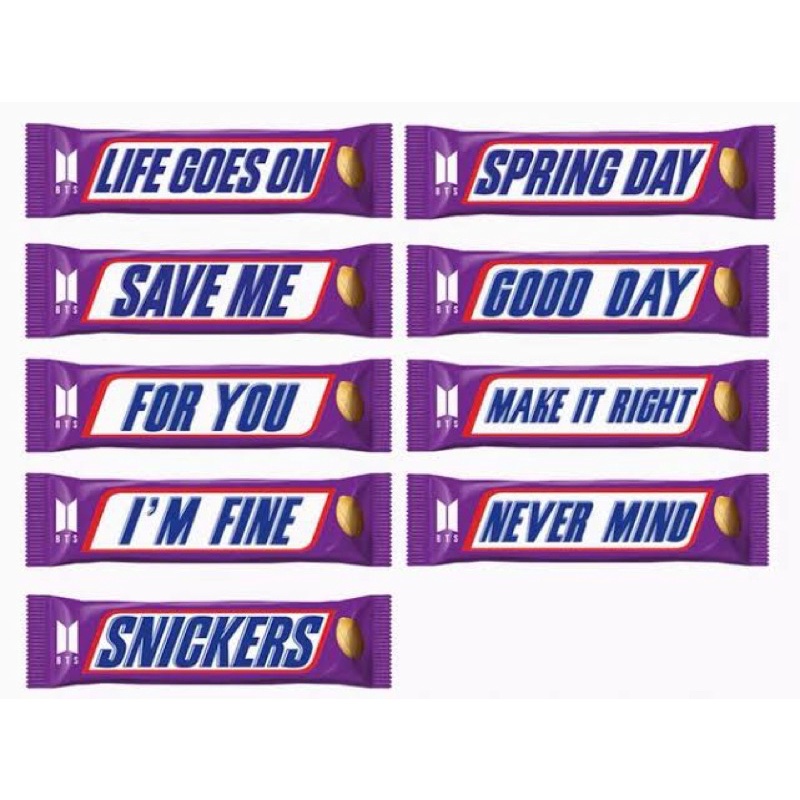 Jual [READY STOCK] SNICKERS x BTS (harap baca deskripsi) | Shopee Indonesia