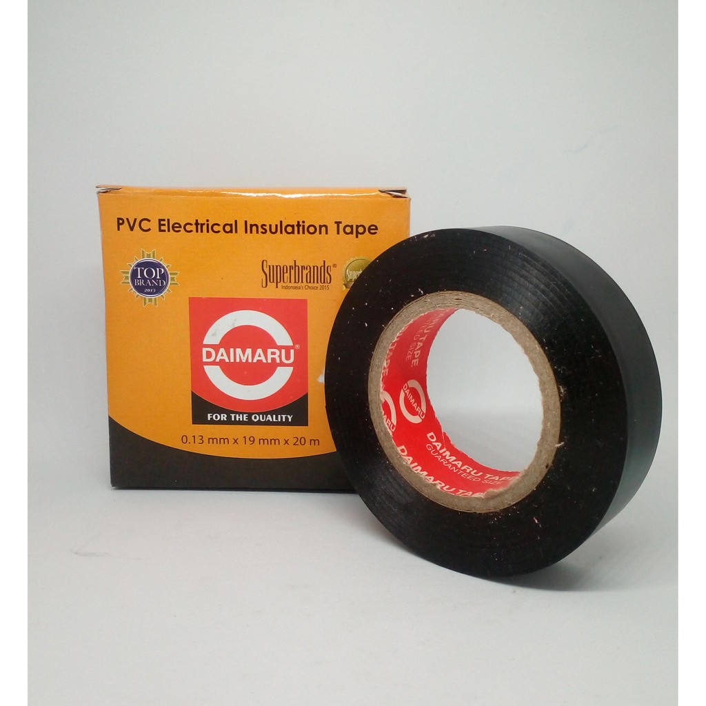 Jual Lakban hitam dimensi 0.13mm x 19 mm x 20 mm/ukuran sedang | Shopee ...