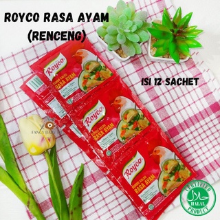 Jual Royco Kaldu Ayam Sachet 8 gram / Isi 2 sachet / Royco Renceng 12 ...