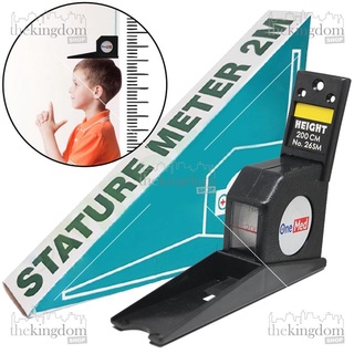 Jual Onemed Stature Meter 2M Pengukur Tinggi Badan 2Meter Meteran ...
