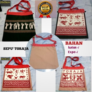 Jual Sepu' Toraja / Tas Salempang / Ukuran 35X35 Cm | Shopee Indonesia