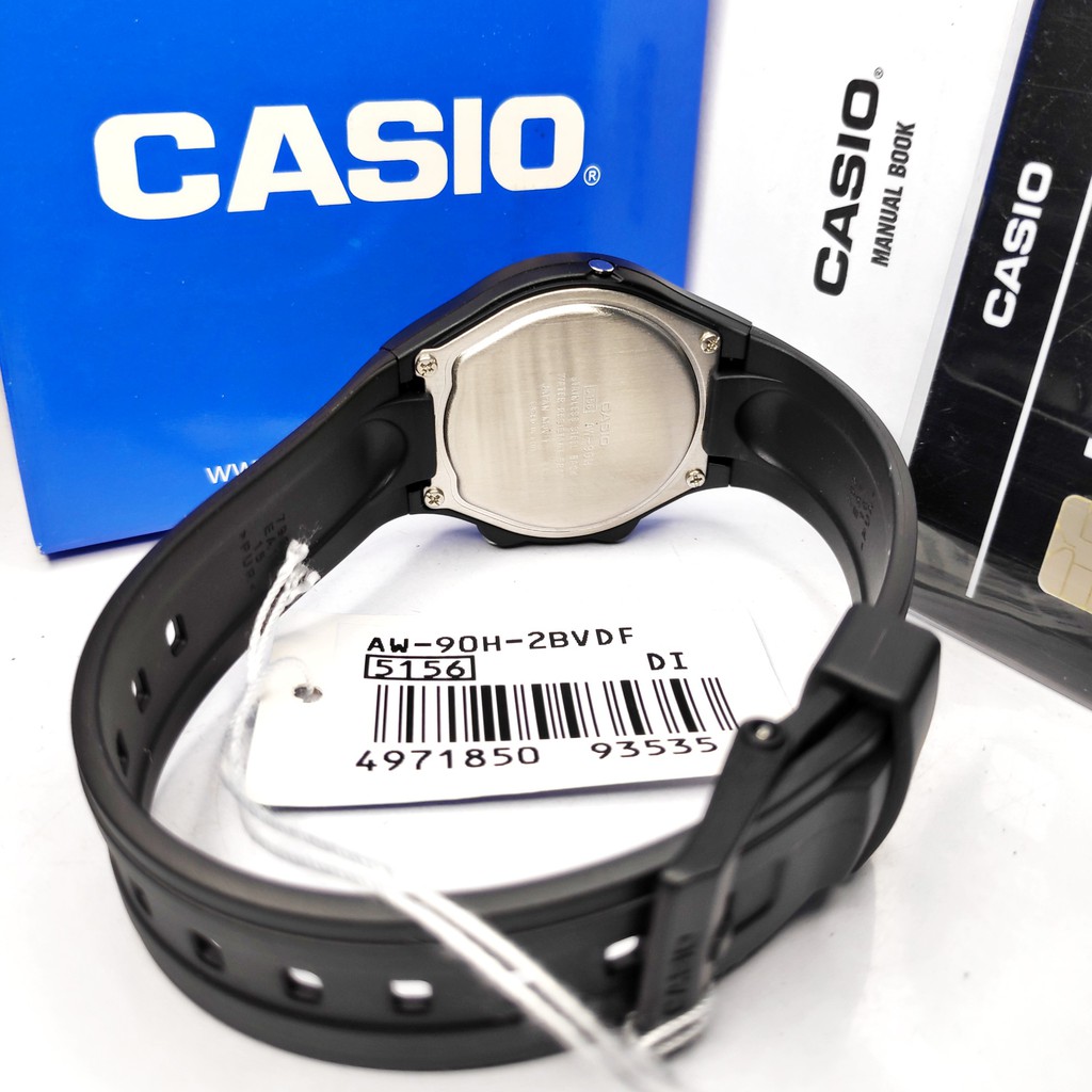 CASIO カシオ 腕時計 海外モデル AW-90H-2BVDF メンズ BASIC ベーシック アナログ デジタル AW-90H-2B 限定 ...