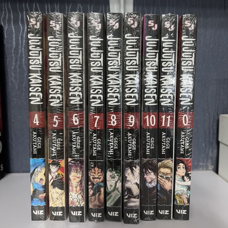 Jual Jujutsu Kaisen by Gege Akutami ENGLISH VERSION SEALED Komik comic manga versi inggris ...