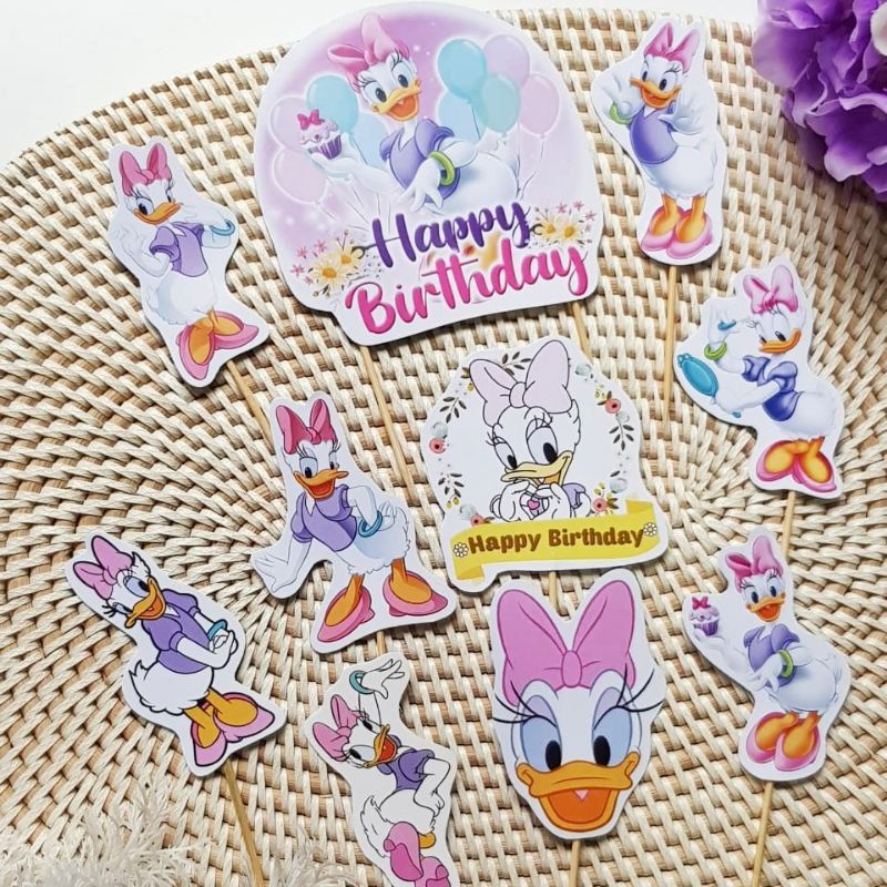 Jual cake topper toper hiasan tusukan kue cake nasi tumpeng puding ...