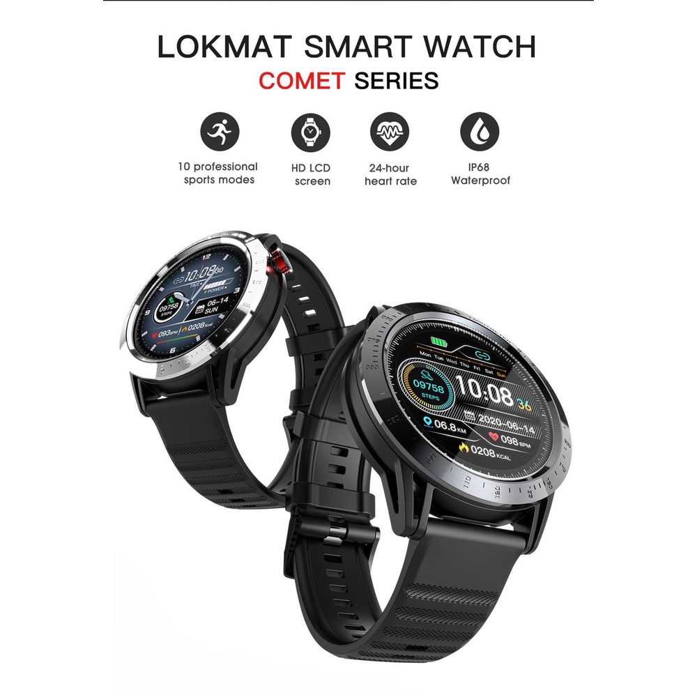 LOKMAT SMA-TK04 GPS Smart Watch Screen Waterproof