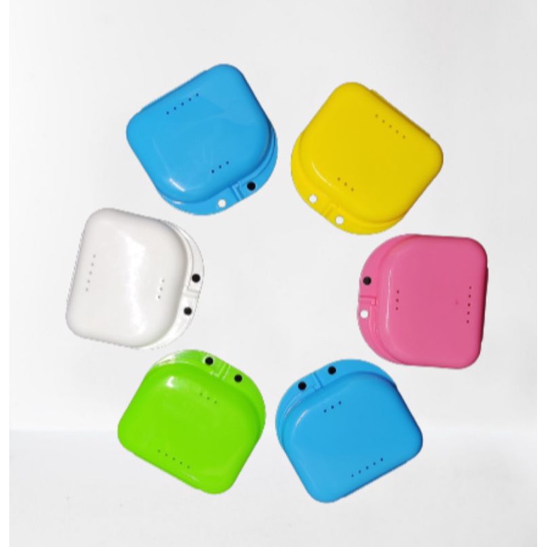 Jual Dental Kotak Tempat Retainer Box Protesa Prothesa Gigi Palsu ...