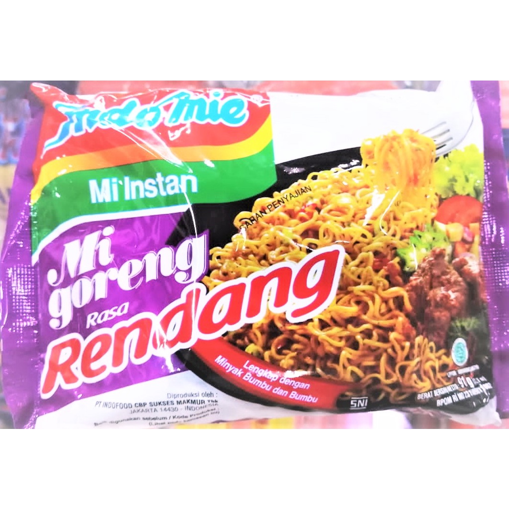 Jual Indomie Goreng Rasa Rendang 91gr | Shopee Indonesia