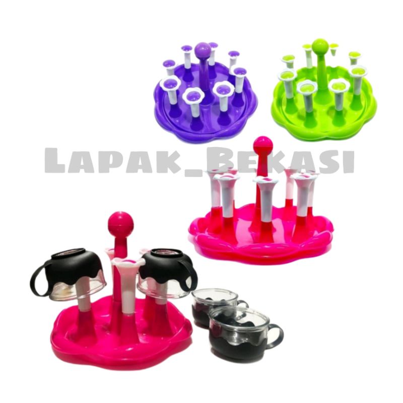 Jual Rak Gelas Stand Gelas Tempat Penyimpanan Gelas | Shopee Indonesia