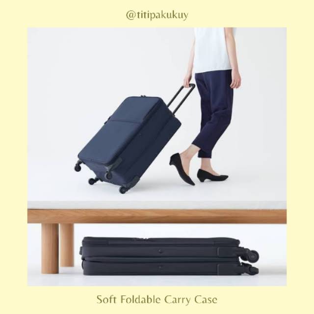 Jual Soft Foldable Carry Case MUJI (Koper Lipat) - L (63L) Indonesia ...