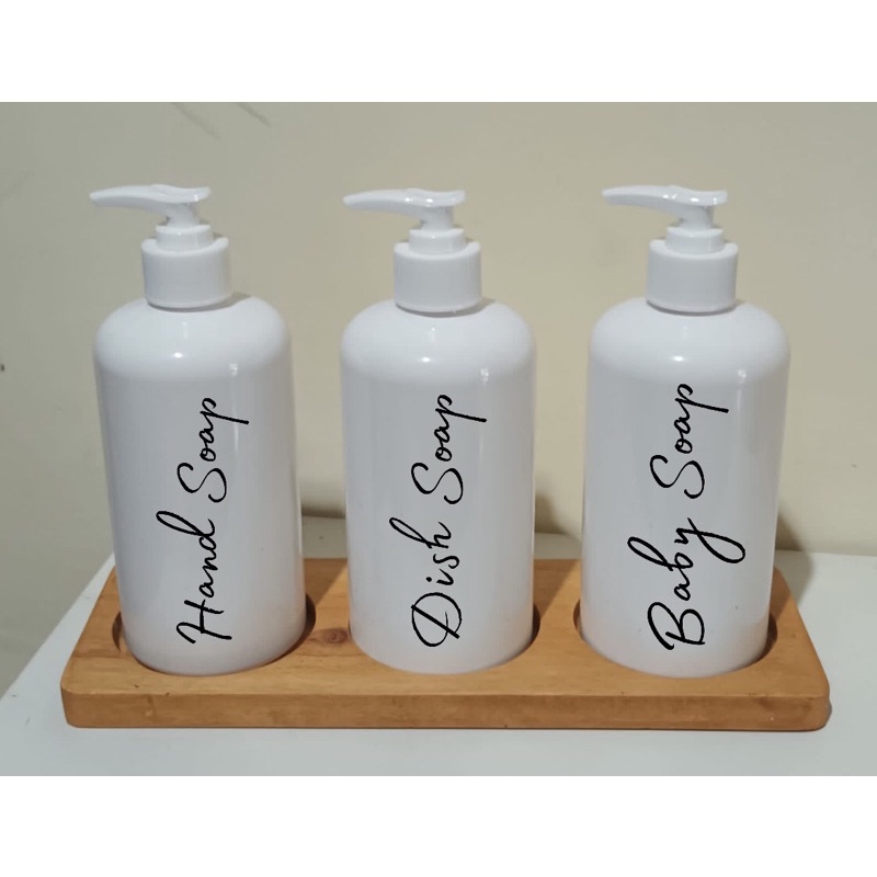 Jual Set botol dispenser sabun Indonesia|Shopee Indonesia