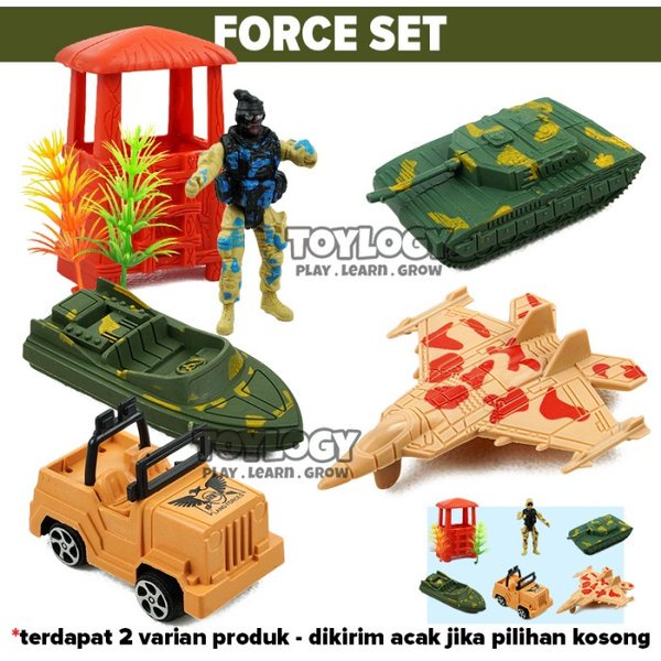 Jual Mainan Anak Laki Tentara Set Pesawat Kapal Tank Mobil Pos Army Benteng Militer Force Perang ...